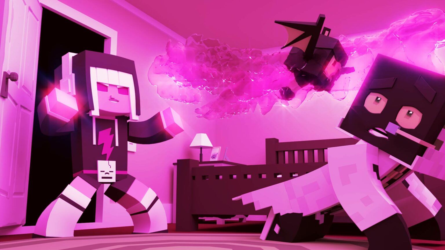 Minecraft Animation Arazhul Adventure: "THE GHOST SCHOOL!"
