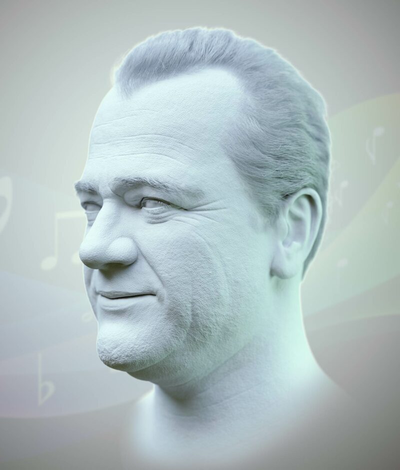 Slavko Avsenik - 3D Digital Double. Virtual Head Reconstruction